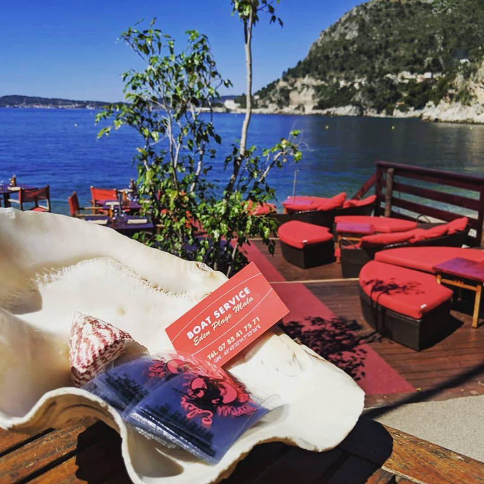 Eden Plage Mala - Plage privée Cap d'Ail (06230 Cap d'Ail)